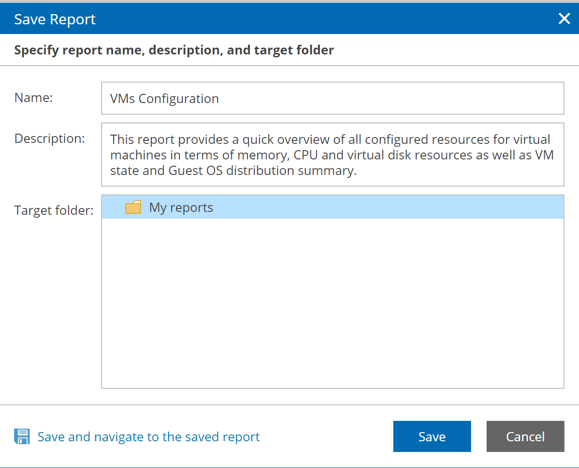 Collecting Sizing Information Using Veeam ONE – CyberFortress (formerly ...