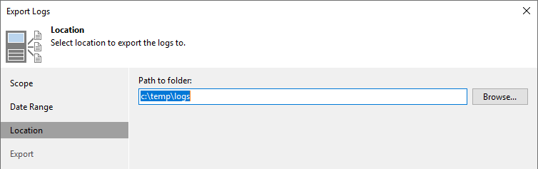 How to Collect Logs for Veeam Backup & Replication – CyberFortress ...